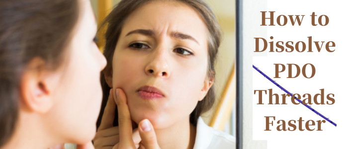 How to Dissolve PDO Threads Faster